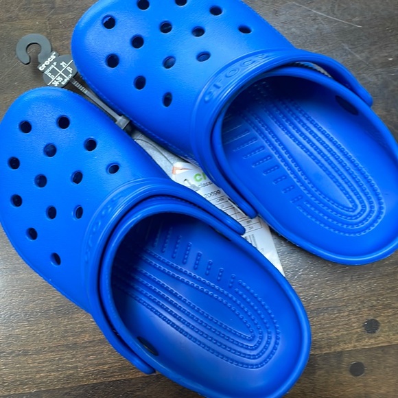 CROCS | Shoes | Crocs Classic Clog 4kz Blue Bolt | Poshmark
